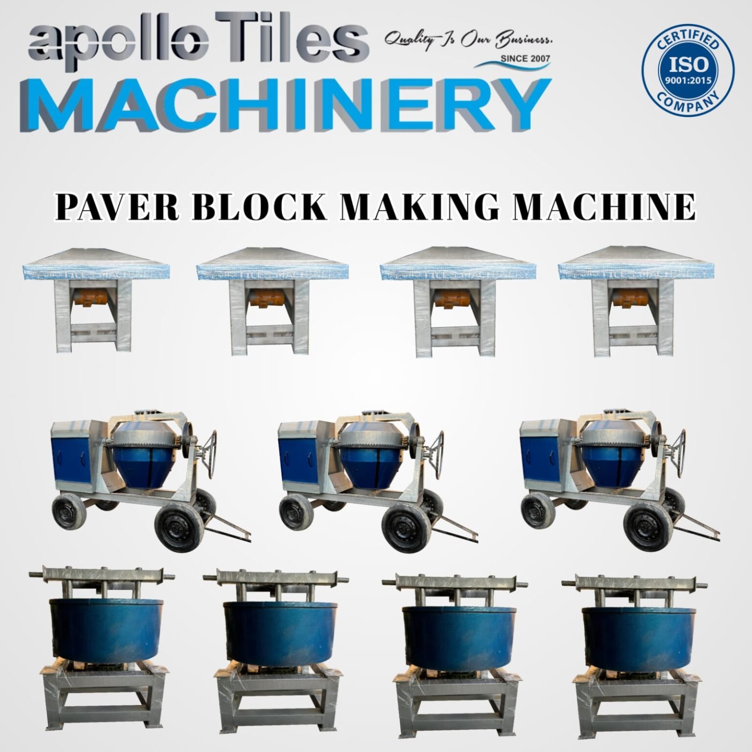 Paver Block Production Line - Apollo Tiles & Machinery